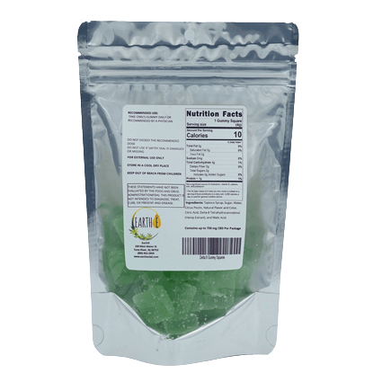 Delta 8 THC Gummy Squares 25mg | EarthE CBD